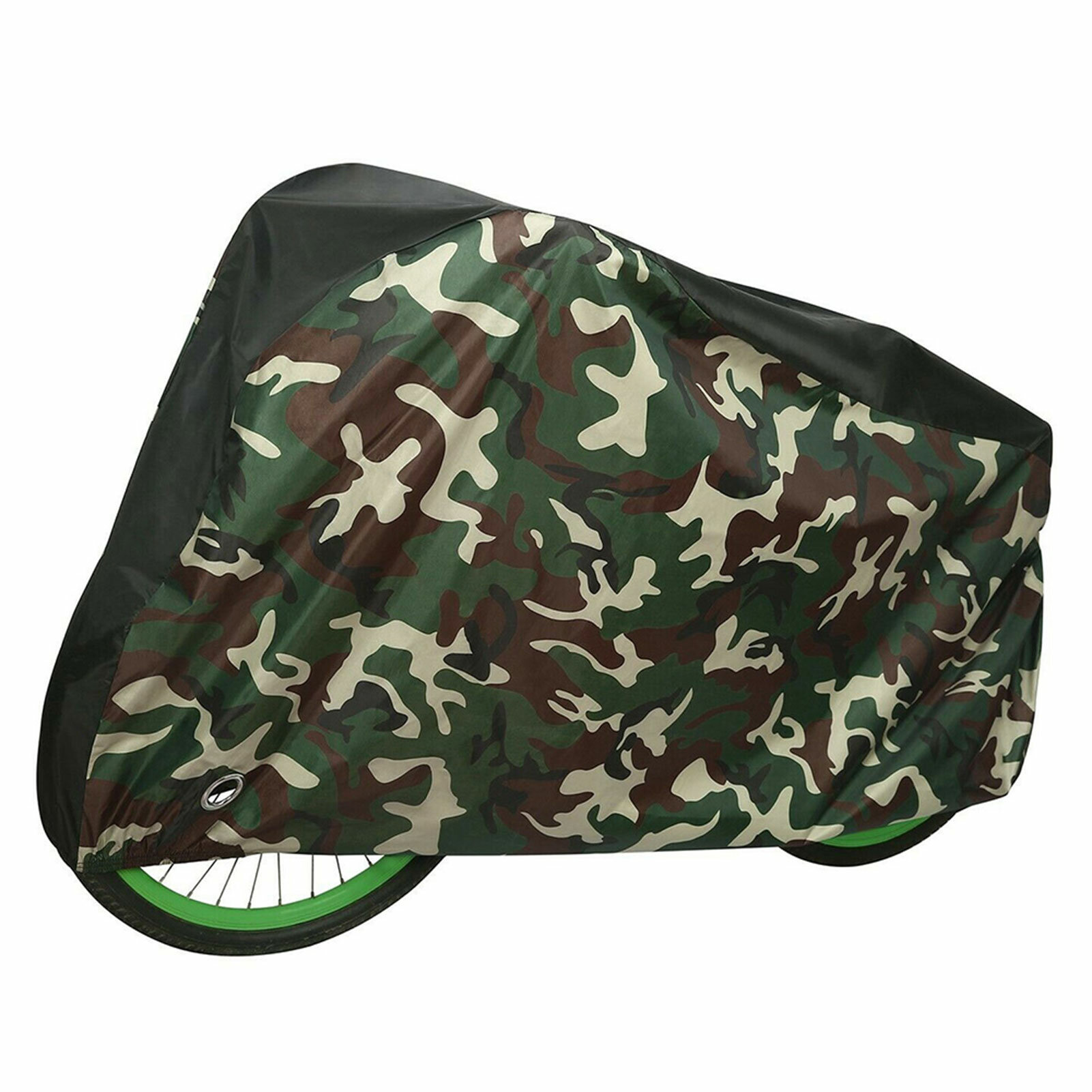 Водонепроницаемый чехол для велосипеда с отверстием для замка (камуфляж) для использования на улице и в помещении