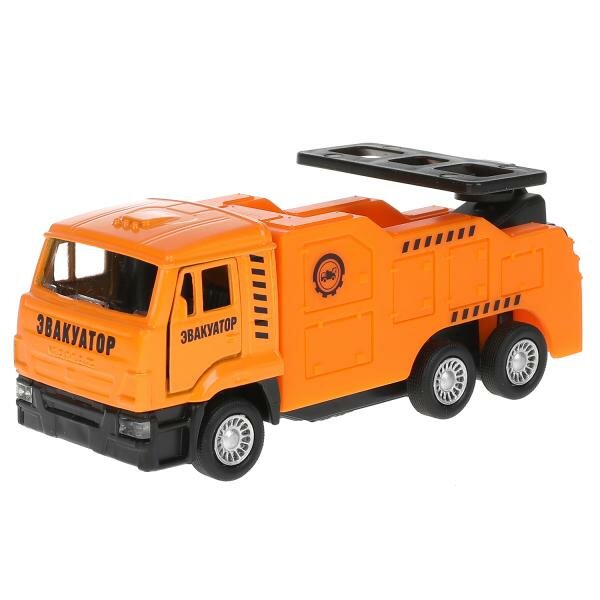 Технопарк Машина KAMAZ Эвакуатор 12 см металл 65201 SВ-20-02-WВ с 3 лет