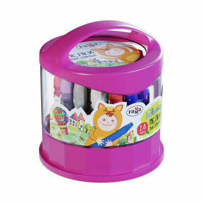 Гамма Мелки масляные Малыш 24 цвета 8056/051218_02 с 3 лет