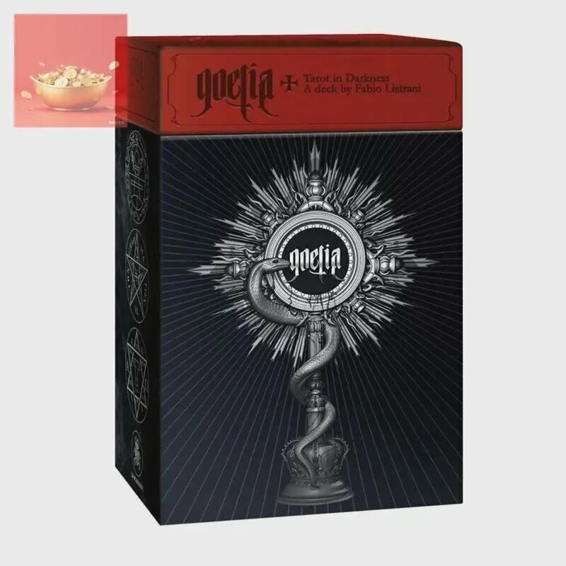Гоэтия: Таро во тьме / Goetia: Tarot in Darkness 10x6CM*78