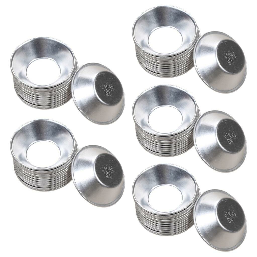 Алюминиевые формы для тарталеток, 50 шт