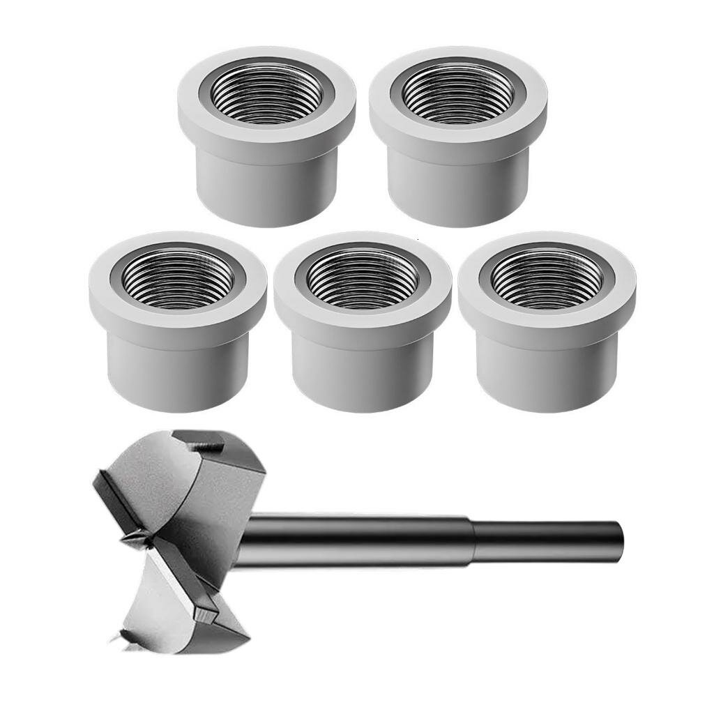 Набор из 6 свёрл для ремонта труб ПВХ