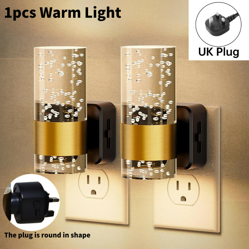Modern led wall light with sensor for home corridor and staircase ambience warm light uk