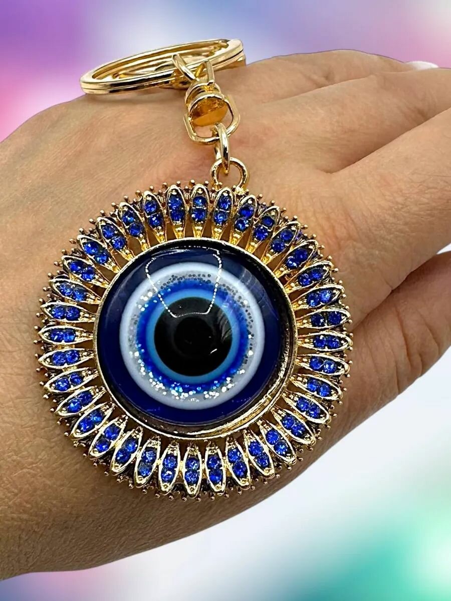 Талисман Оберег/Брелок оберег глаз Хамса