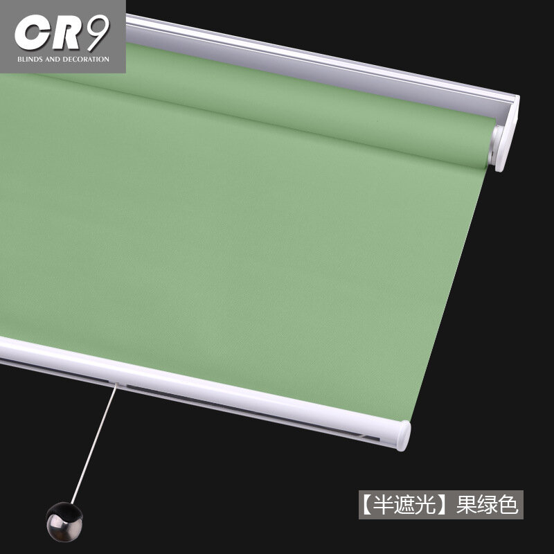 Автоматические подъемные рулонные шторы, солнцезащитные, пружинные, с выдвижным механизмом, для офиса и ванной, новинка