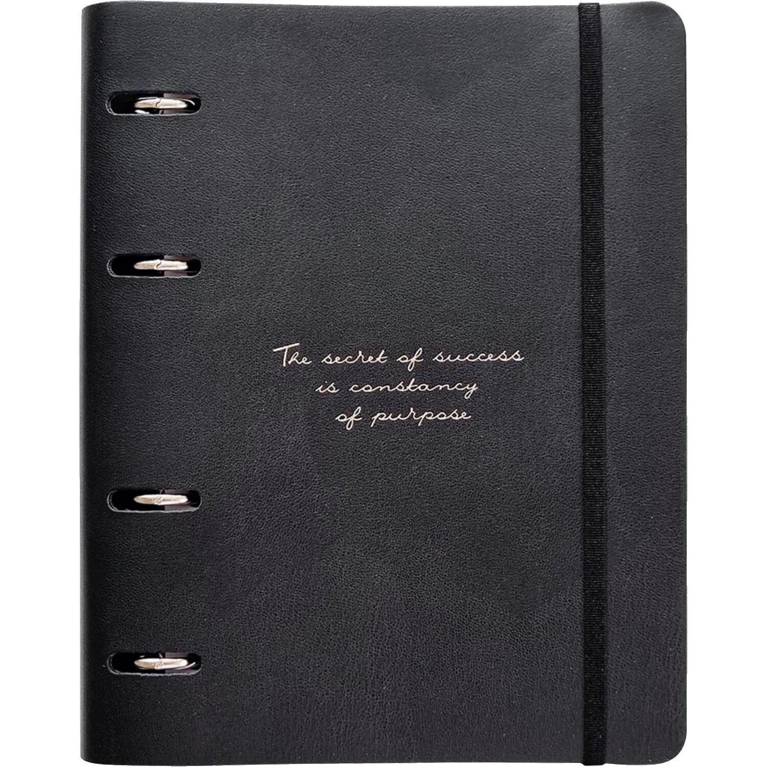 Тетрадь со сменным блоком А5.120л, Infolio Study, Quote, иск. кож, N3810