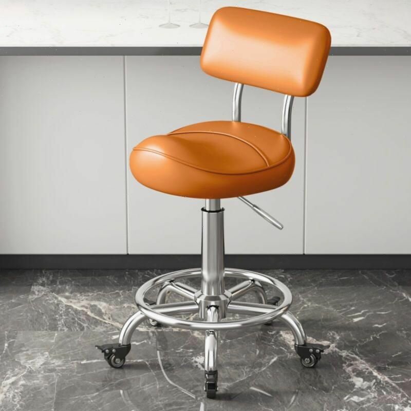 Барный стул/Подъемный высокий табурет для прихожей с универсальными колесами