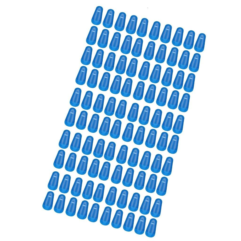 Резиновые стопоры-бобы для фидерной ловли, 100 шт, L