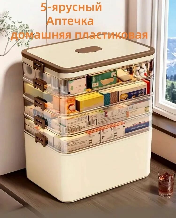 Контейнер для хранения вещей длина 16.5 см, ширина 32 см, высота 30.5 см.