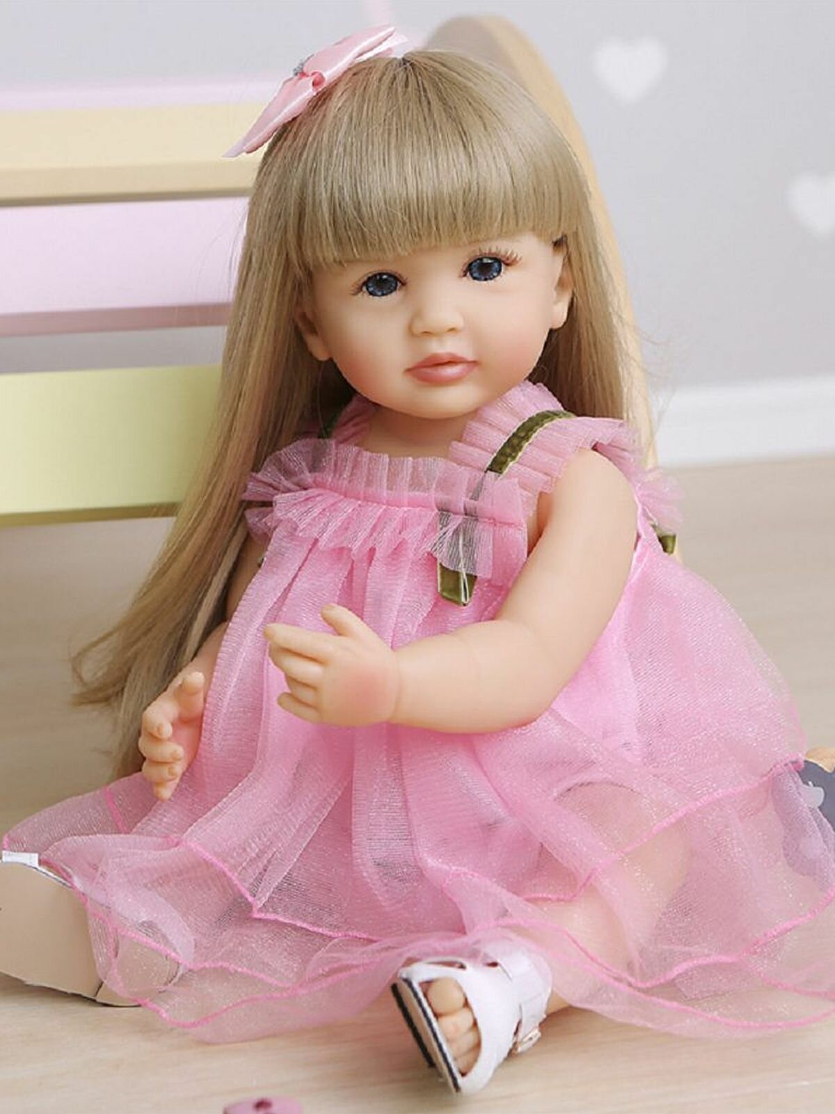 Набор одежды, платье для куклы 50-55 см