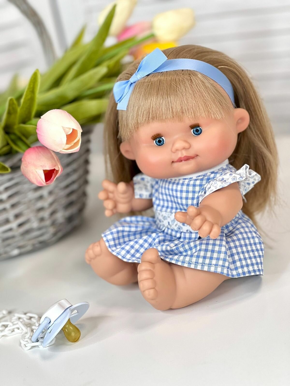 Пупс Nines 26см PEPOTE с закрыв глазками (N804S26)