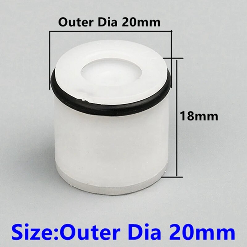 Обратный клапан SHSMFC белый пластик 8-50 мм Outer Dia 20mm, 1 piece