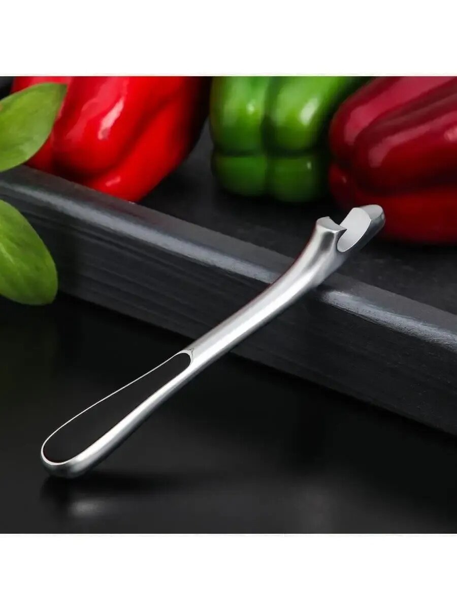 Открывашка Доляна «Идея», нержавеющая сталь, цвет серебристый