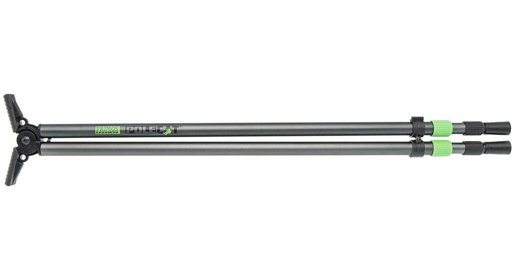 Опора для оружия Primos PoleCat бипод, 2 секции, 64-157см, черный, 560г