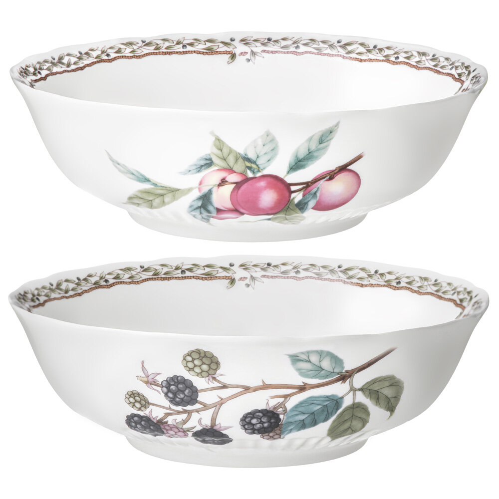 Набор салатников lefard fruit garden 17,5*5,5 см 2 шт. 750 мл KSG-590-657