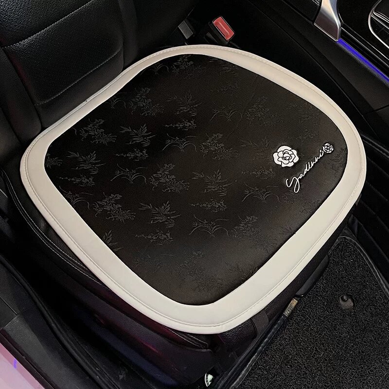 Льняная накидка на автомобильное сиденье, всесезонная, женская, премиум-класса, модель «Камелия» 2025 года, новая,