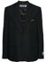 Пиджак Versace Jeans Couture, размер 50 IT, черный