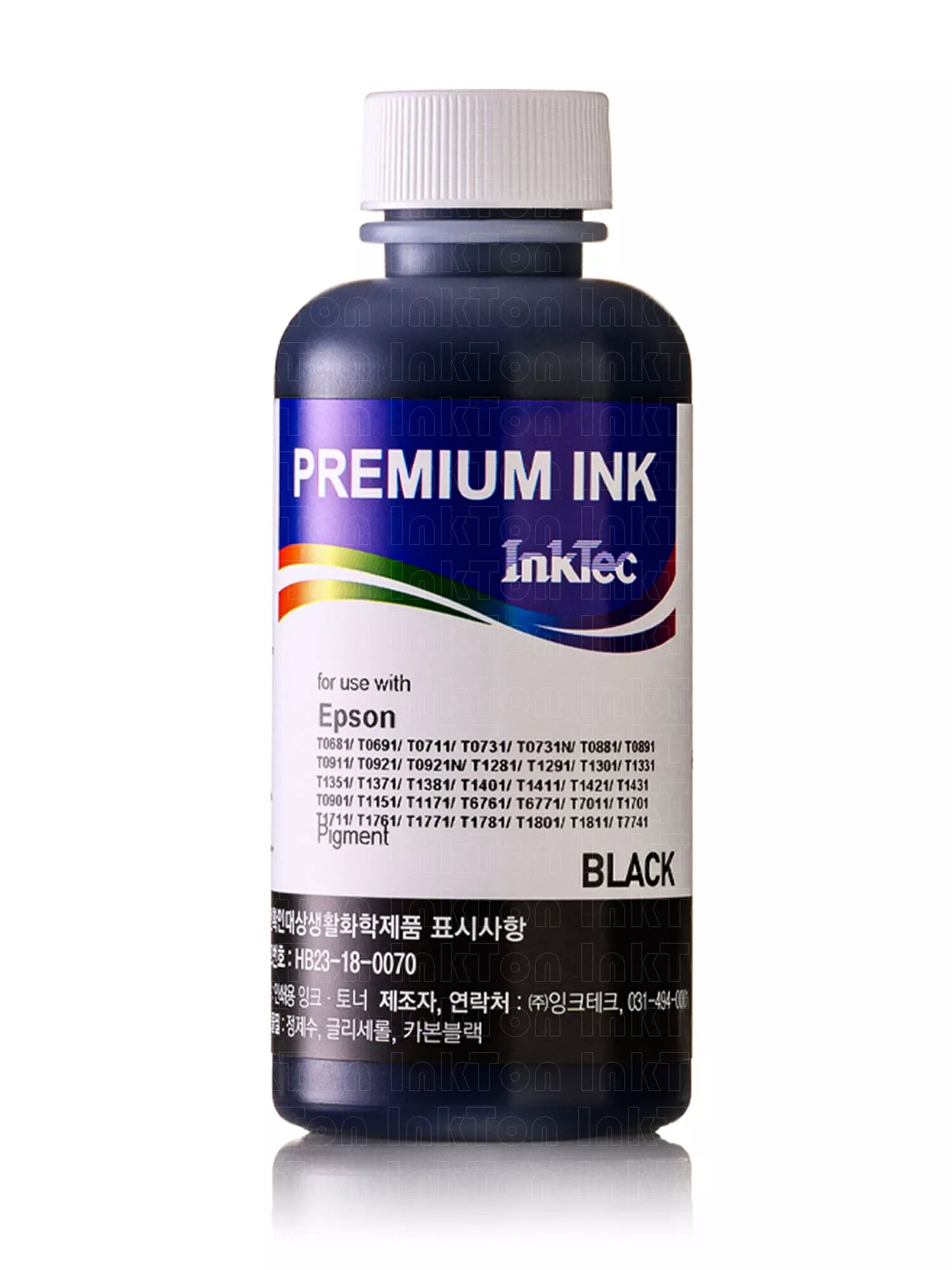 Чернила для заправки картриджа Epson 603, 603XL, пигментные, 100 мл, черные