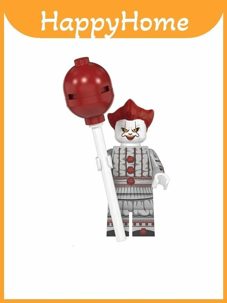 Детский строительный набор игрушек из пластмассы с мультяшными персонажами, до 38 штук, весом около 4,5 см