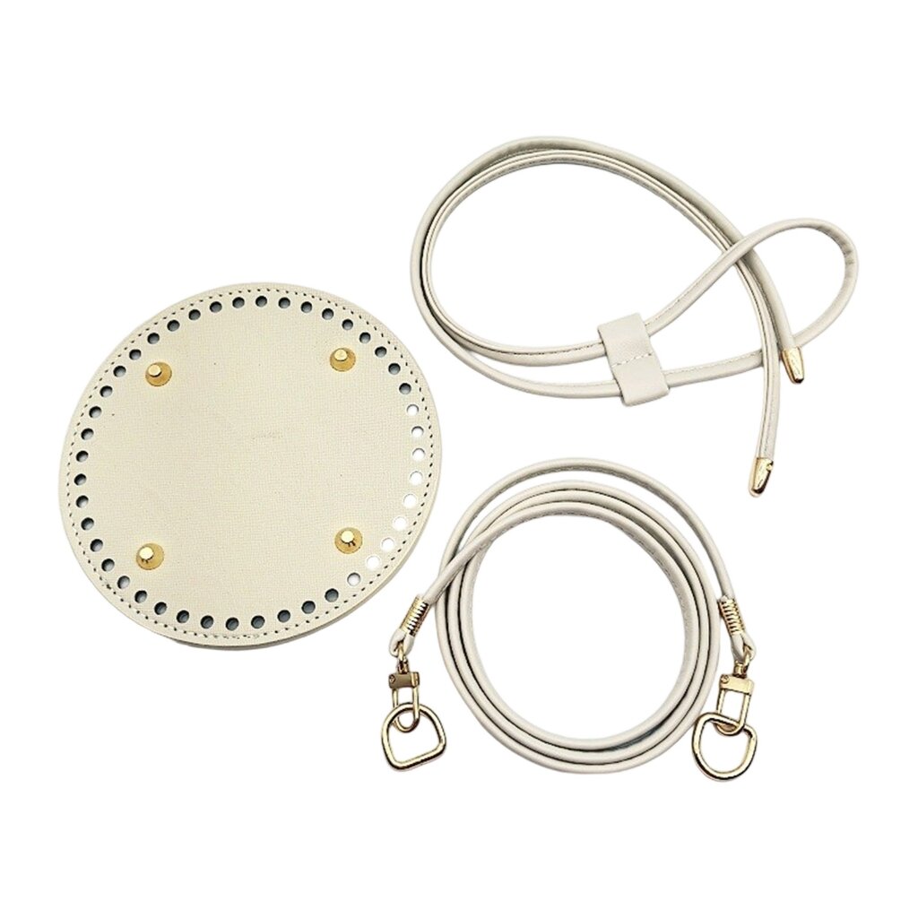 Материал для пошива сумки Leather Craft, Кожа, Дно сумки для вязания крючком