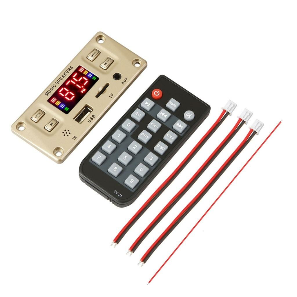 MP3-модуль Y05 с Bluetooth, Силиконовый пульт дистанционного управления продолжение