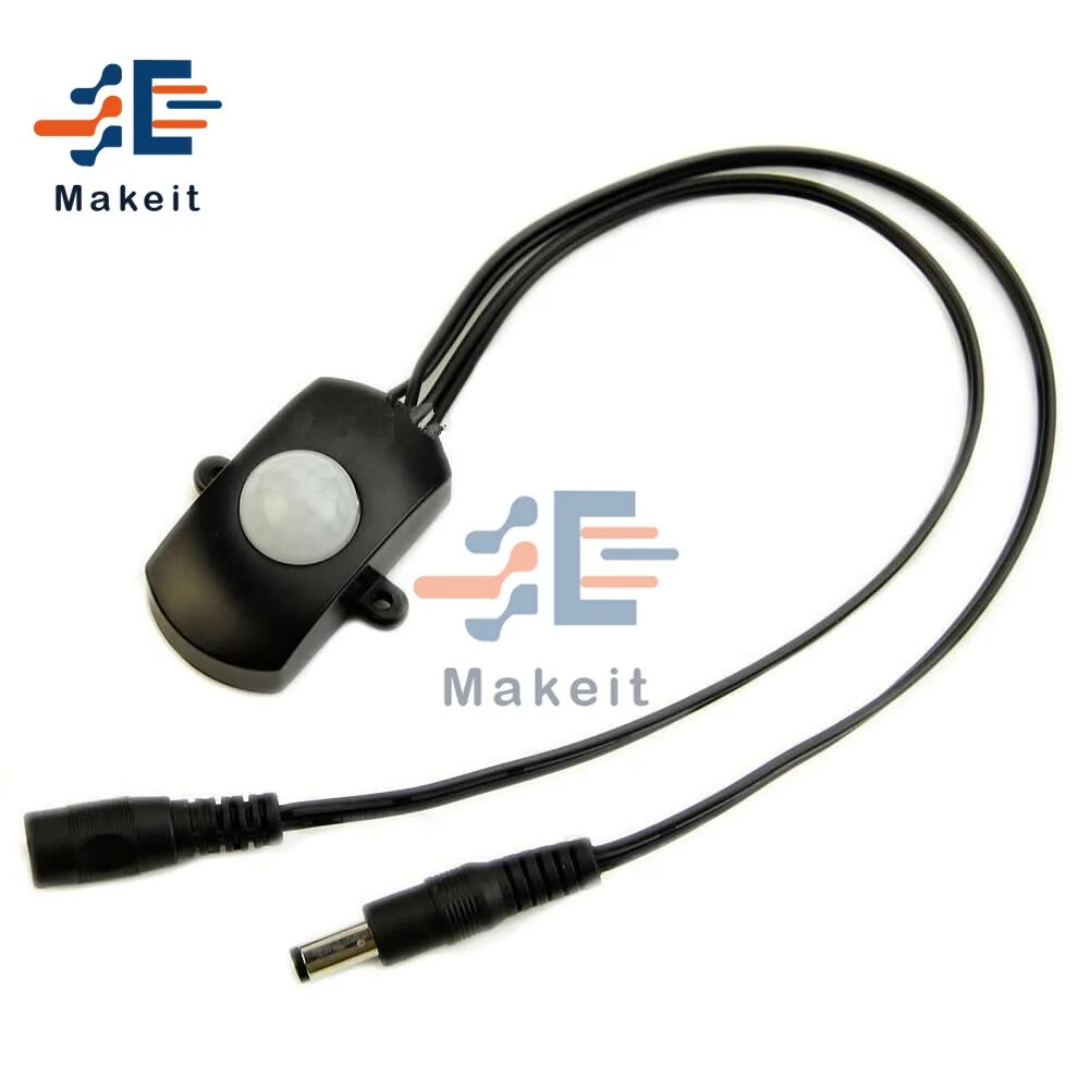 Автоматический фотоэлемент постоянного тока 5-24 В, Высокочувствительный ИК-датчик движения человеческого тела, триггерный переключатель для светодиодной ленты