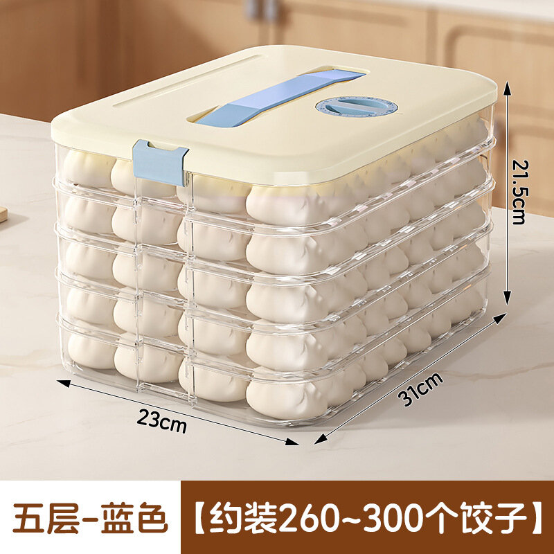 Контейнер для хранения пельменей, холодильник, морозильник, бытовой контейнер для хранения пищевых продуктов, контейнер для хранения пельменей, кухонный контейнер для быстрого замораживания вонтонов