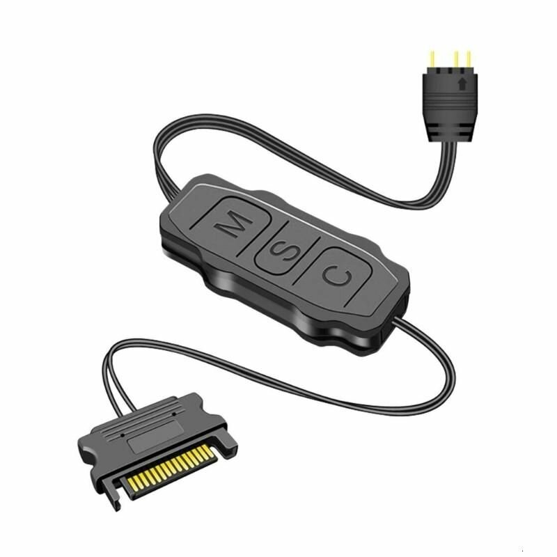 Контроллер ARGB 5V 3Pin, Черный