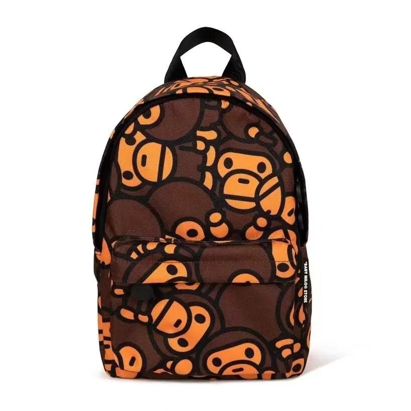 BAPE Рюкзак, мужской, женский, нейлон, Оксфорд, размеры 40x26x13 см — фото 1