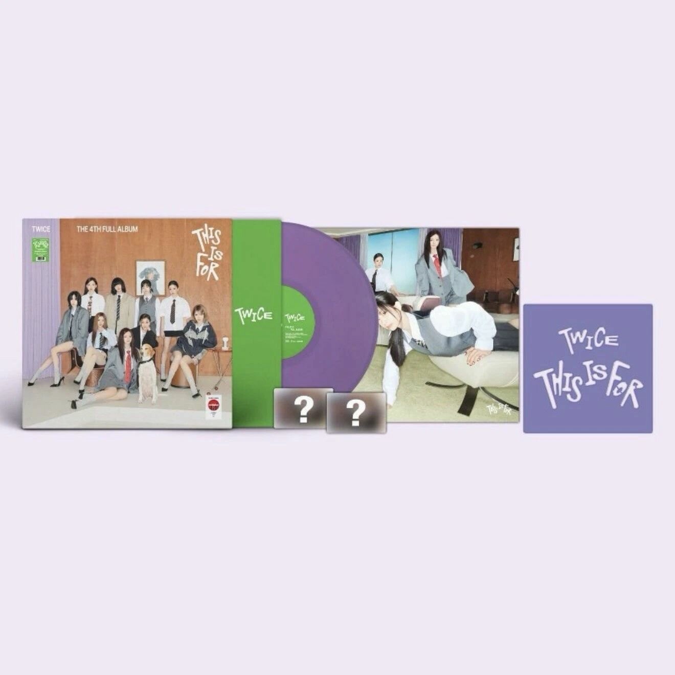 Twice - This Is For (2025)/Limited Edition & Target Exclusive - Пламберри/Виниловая пластинка
