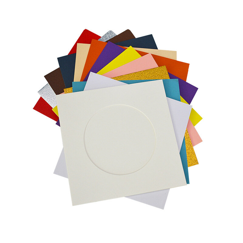 Простая картонная рамка для картин, круглая рамка для вырезок из бумаги, рамка для детских рисунков, акварели, масляной живописи, каллиграфии, китайской живописи.