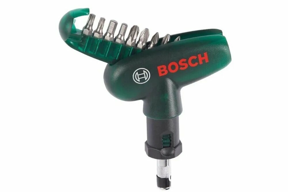 Карманная отвертка с 9 битами Bosch