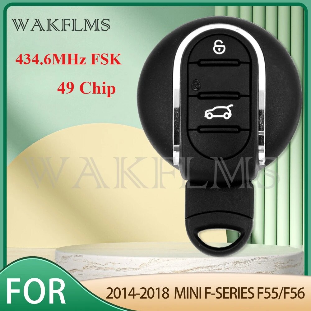 NBGIDGNG1 для BMW MINI Cooper MINI F серии F55 F56 2014 2015 2016 2017 2018 315 МГц 433 МГц Корейский умный дистанционный ключ от машины 185409-10 434.6MHz