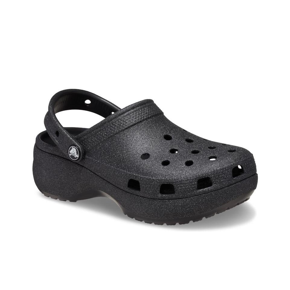 Сабо Crocs Classic Platform Clog, размер 39-40, черный — фото 1