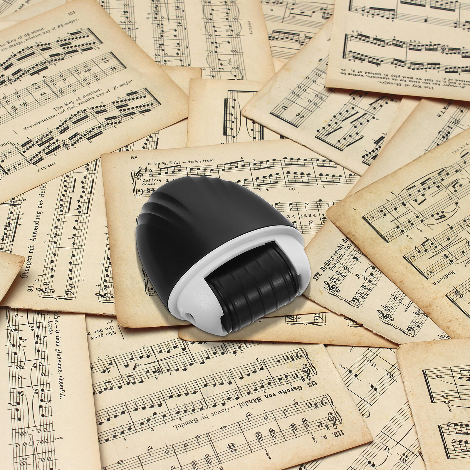 Штемпель для нанесения нотных линий, учебный инструмент 6.20x4.50x2.80 см