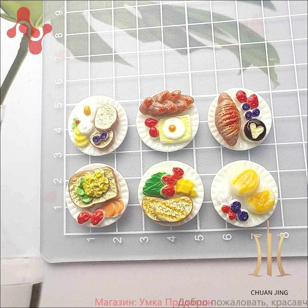 Мини-еда, напитки, Барби и шарнирные куклы, игрушки, аксессуары, миниатюрные предметы, подходят для кукольного домика 1:12, кухонные украшения 50шт