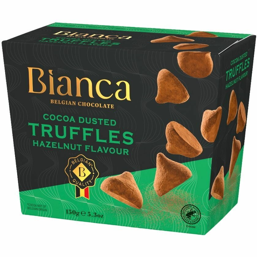 Трюфели BIANCA Hazelnut flavour со вкусом лесного ореха 150г