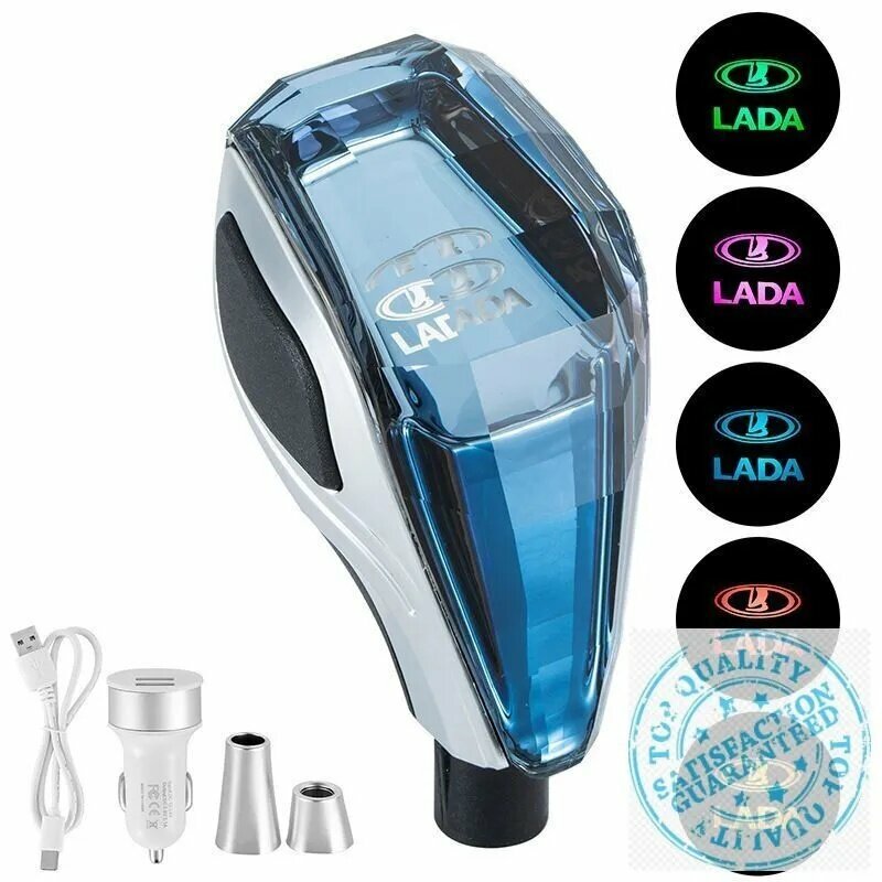Ручка Переключения КПП, АКПП, МКПП С Подсветкой На LADA LED - арт. LADA LED