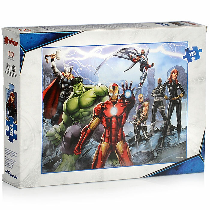 Пазлы Step Puzzle 120 Marvel (75177)
