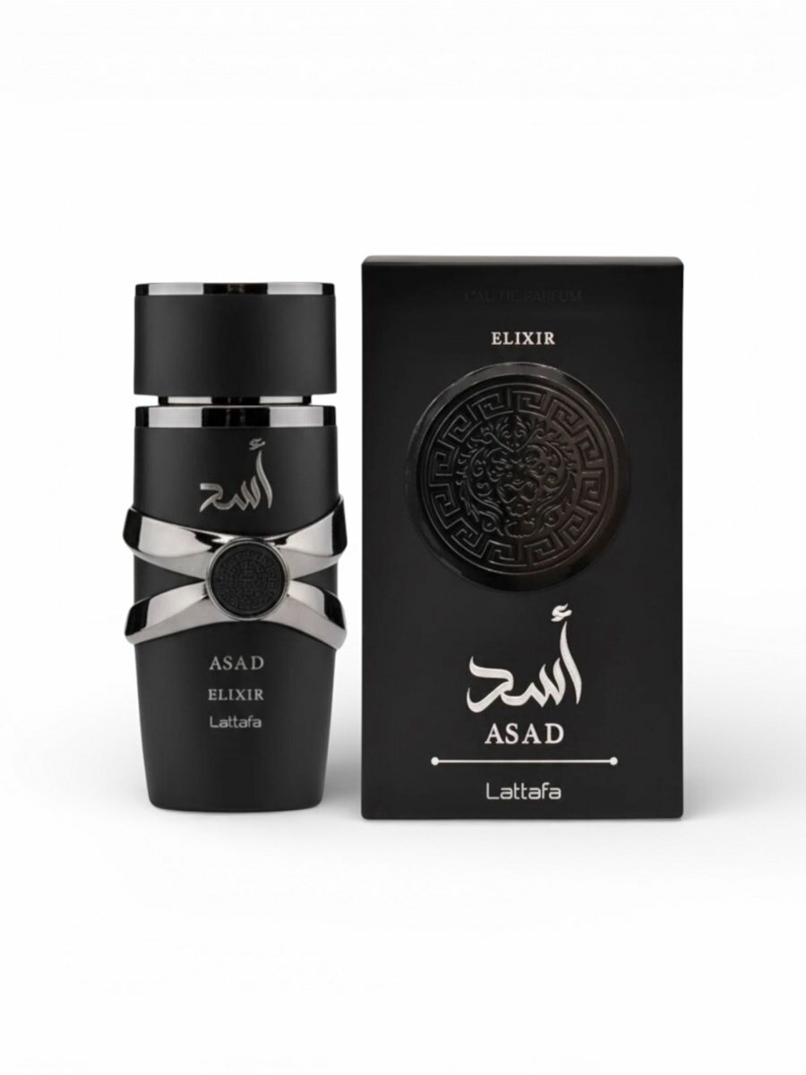 Парфюмерная вода мужская ASAD ELIXIR, 100 мл, семейство аромата: восточные