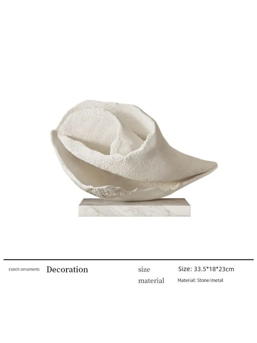 Декор Раковина Сили Стиль Раковина Украшение А, камень