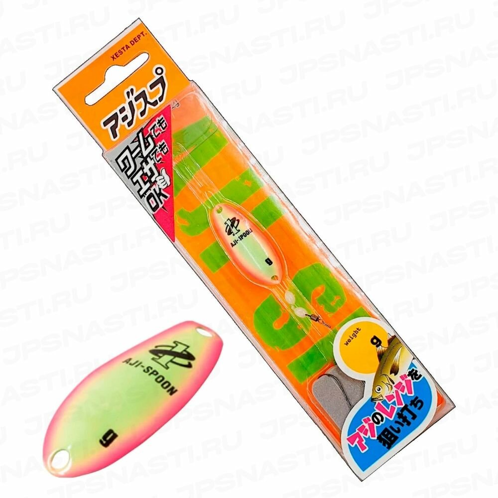 Японская оснастка блесна для морской рыбалки Xesta Aji Spoon-Rig, 7 гр, 57 PL / Приманки рыболовные