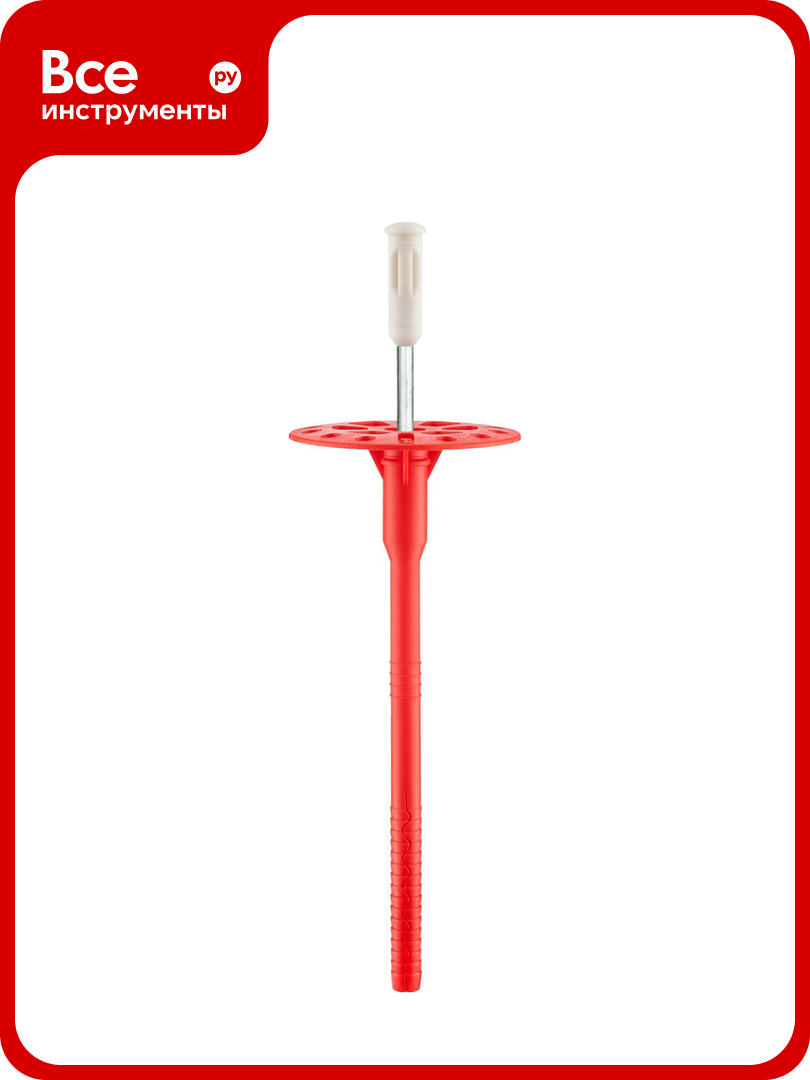 Дюбель для теплоизоляции с термоголовкой Tech-Krep PRO 8x110 (IZL-T) L 1000 шт. 155792