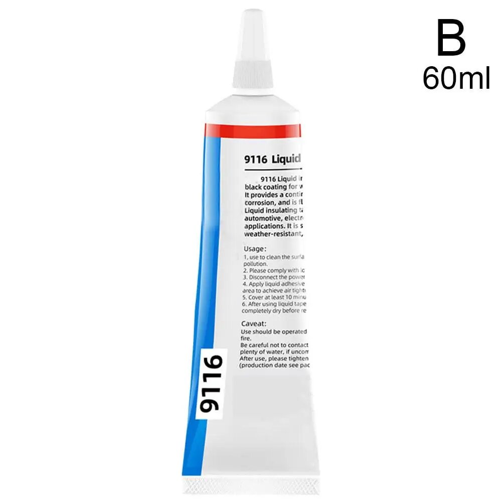 Жидкая изоляционная лента 15/60 для ремонта электропроводки 60ML