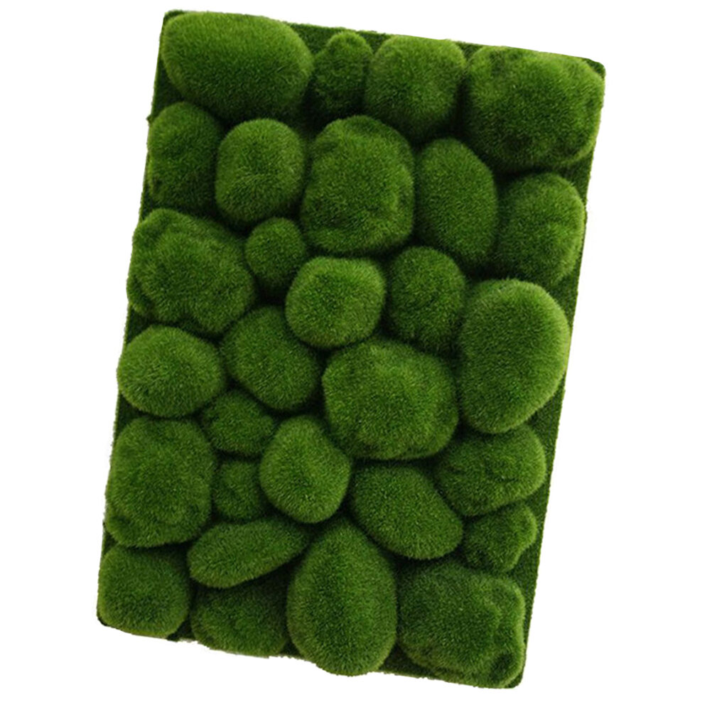 Искусственные цветы для декораторов фитостен панно со мхом 50*30 см