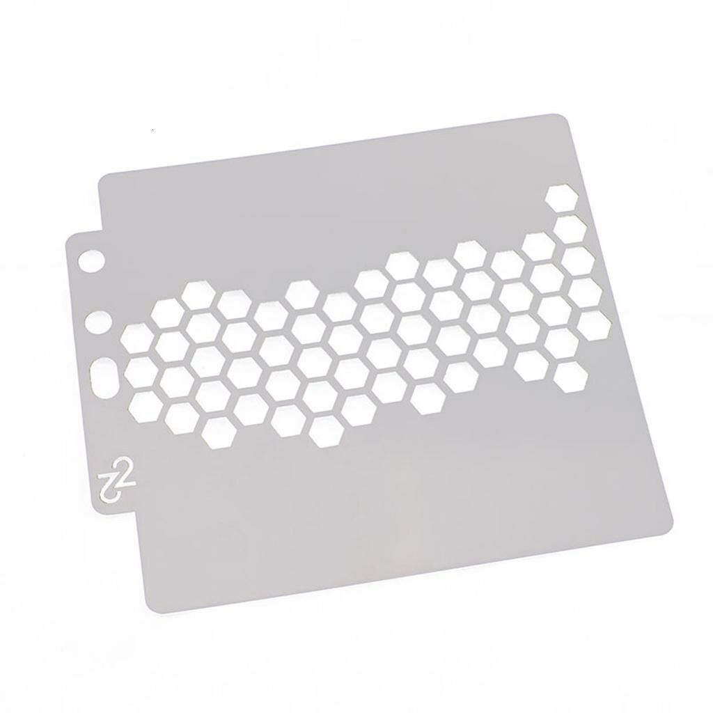 Трафарет «Шестиугольник», Серебро