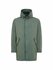 Пальто MooRER Single-breasted hooded raincoat, размер 50, green