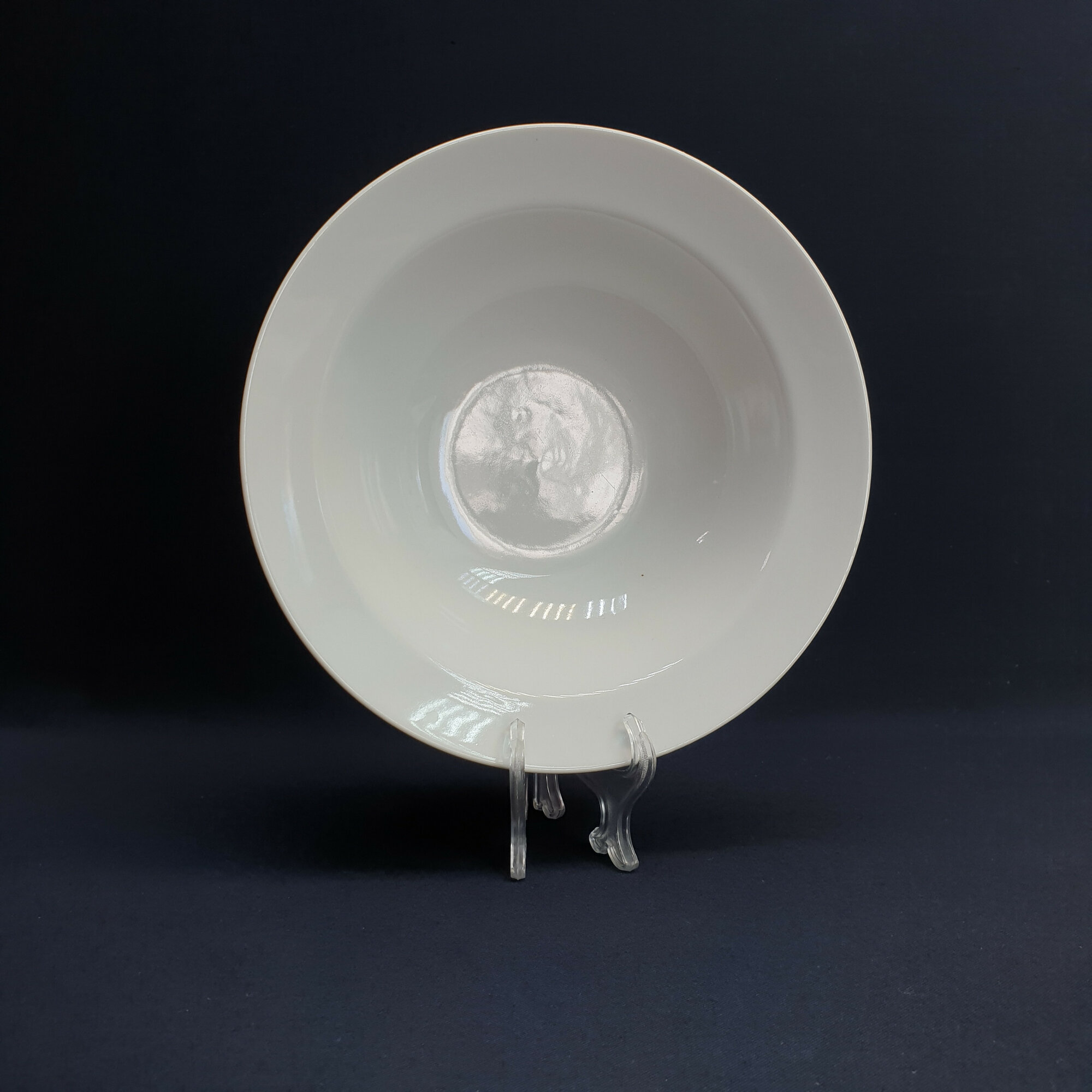 Суповая тарелка, фарфор 20 см, винтаж СССР