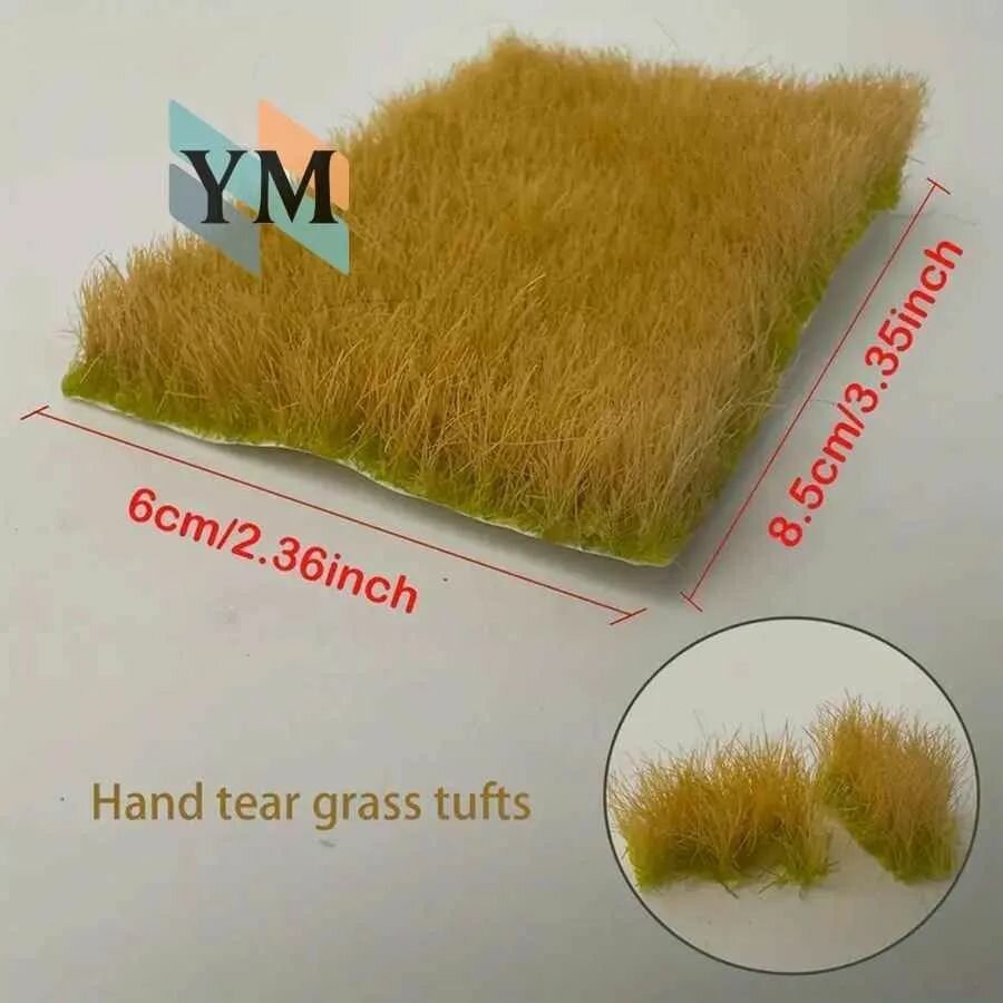 Высота 16 мм, комплект искусственной травы, модель песочницы, 1 шт.