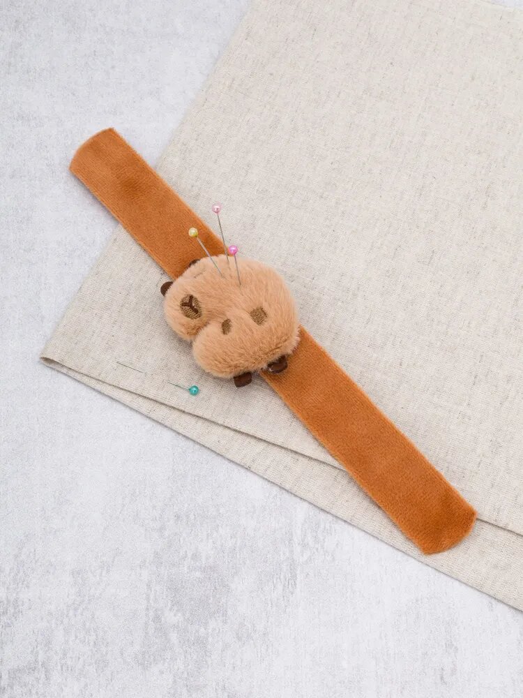 Браслет игольница Капибара, 24 см, Айрис